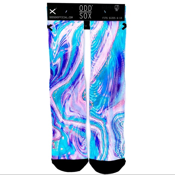 Odd Sox | Underwear & Socks | Odd Sox Iridescent Holographic Oil Spill ...